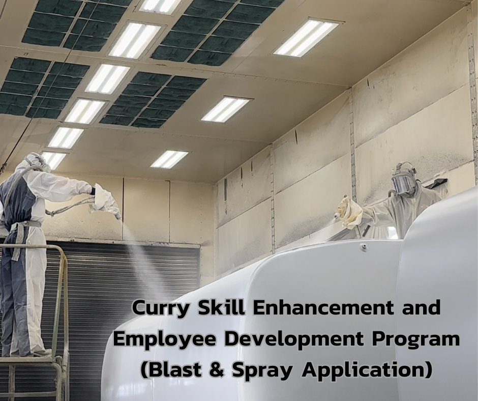 Curry Skill Enhancement and Employee Development Program (Blast & Spray ...